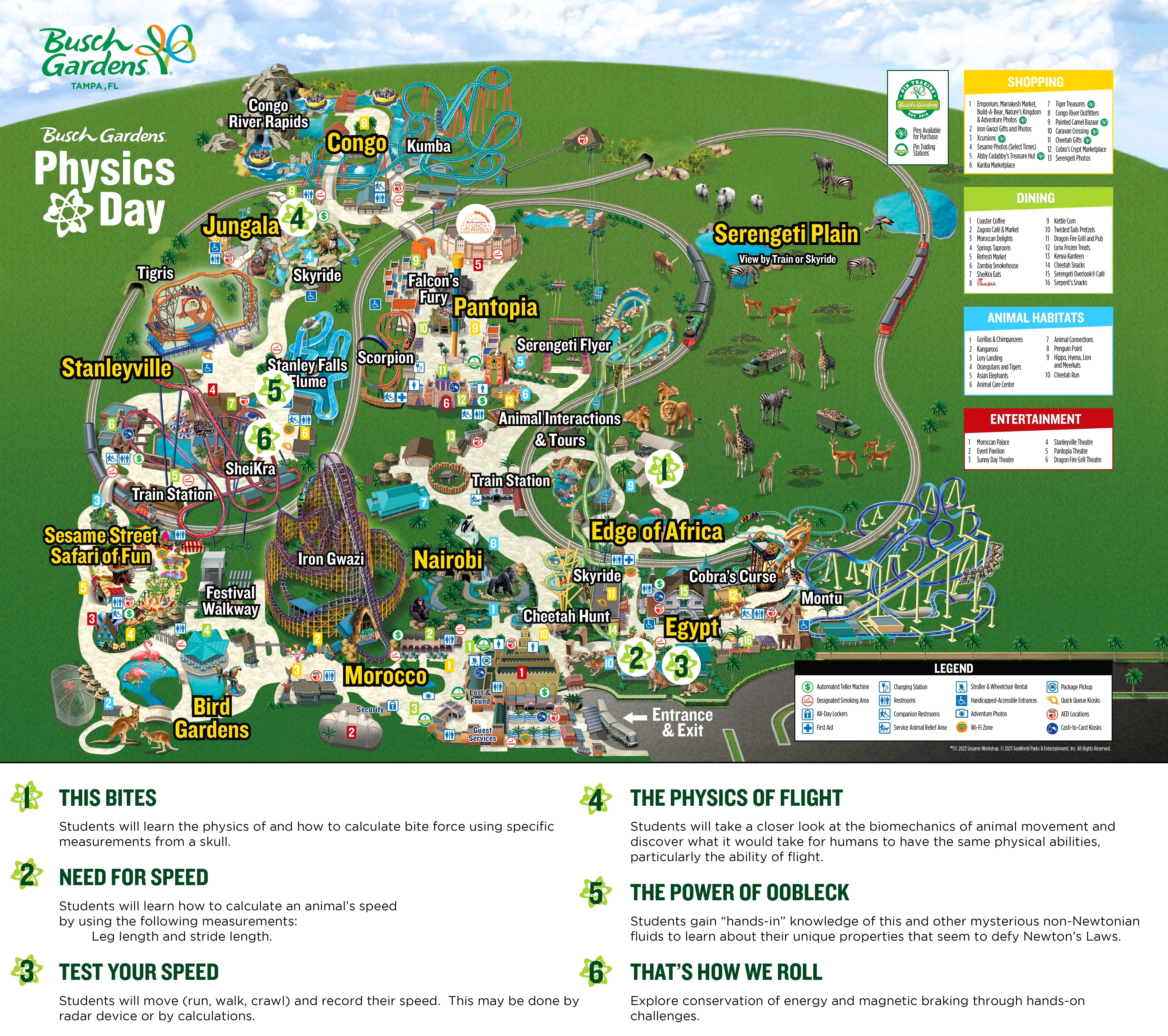 Busch Gardens Physics Day Class Trips 2024 Group Packages - Orlando ...